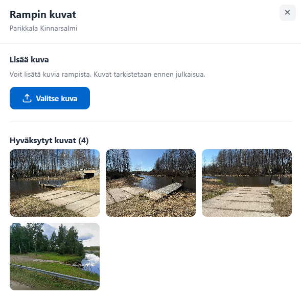 Veneenlaskupaikat.fi | Yli 1400 veneramppia kartalla